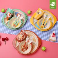 China ODM Food Grade Melamine Dinnerware Sets Children Tableware Sets for sale