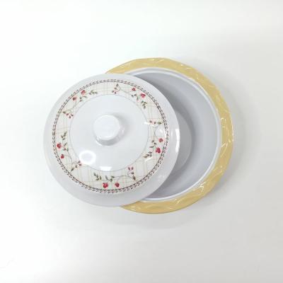 China OEM Hotel Unbreakable Melamine Tableware Eco Friendly With Lid for sale