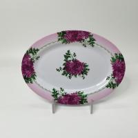 China Restaurant Microwave Safe Melamine Plates Round Dinner Plate for sale