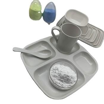 China Plastic Raw Material Melamine Powder For Melamine Formaldehyde Resin for sale