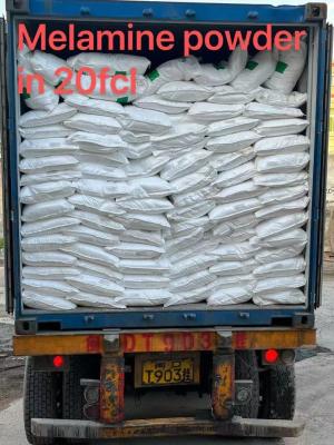 China CAS108-78-1 99.5% White Melamine Powder For Plywood Resin for sale