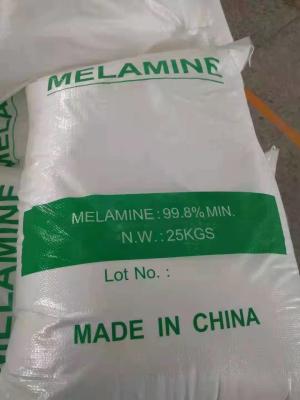 China High Pressure 99.8 % Min Pure Melamine Powder CAS NO 108-78-1 for sale