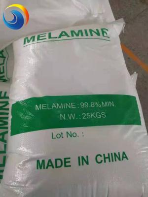 China MSDS Certified 99.8% 99.5% Purity White Melamine Powder for sale