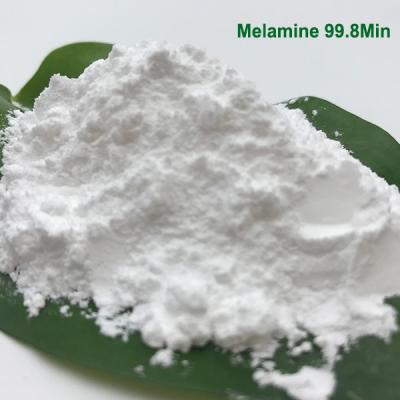 China 99.8Min Pure Melamine Powder MSDS COA Certificated CAS 108-78-1 for sale
