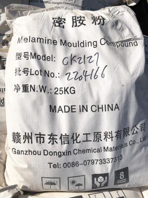 China Tableware Kitchenware Raw Material 100% Melamine Moulding Compound Powder for sale