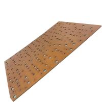 China 0.8-1.2mm A588 Corten Steel Plate 0.6m-3m AISI ASTM DIN for sale