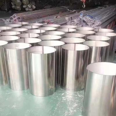 China 410 Round Stainless Steel Pipe Tube For Construction And Decoration for sale