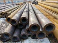 China 0.5mm 0.6mm Seamless Carbon Steel Tube 0.7mm 0.8mm Black ASTM Hot Rolled for sale