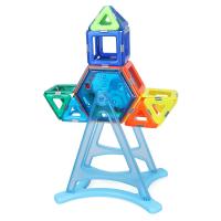 China 91PCS Magnetic Building Blocks Set with Remote Control Ferris Wheel - 7 Colors, 200+ Shapes Educational STEM Toy for sale