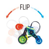 China 34-Piece Magnetic Building Block Set with Remote Control - Transformable Motorcycle & Car Toy with 6 Colors for sale