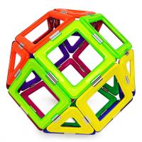 China 30-Piece Magnetic Building Blocks Set with 2 Shapes & 8 Colors for 100+ Geometric Structures - STEM Educational Toy for sale