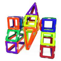 China 70-Piece Intelligent Magnetic Building Tiles Set with 5 Shapes & 8 Colors - STEM Educational Toy for sale