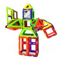 China 70-Piece Intelligent Magnetic Building Tiles Set with 5 Shapes & 8 Colors - STEM Educational Toy for sale
