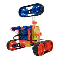 China MAGFX Tank Twin Heroes 116-Piece Magnetic Building Set with Dual Remote Control Tanks for STEM Education for sale