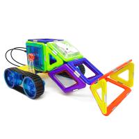 China Mars Explorer Magnetic Block Set - 50-Piece STEM Building Toy with Remote Control for Ages 5+ for sale