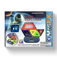 China Mars Explorer Magnetic Block Set - 50-Piece STEM Building Toy with Remote Control for Ages 5+ for sale