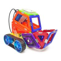 China Mars Explorer Magnetic Block Set - 50-Piece STEM Building Toy with Remote Control for Ages 5+ for sale