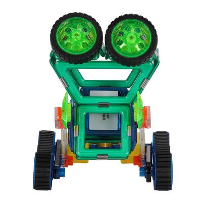 China STEM Magnetic Building Blocks Frog Car Remote Controlled Educational Toy for Kids Ages 6-12 for sale