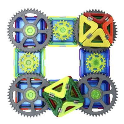 China CPC CE Colorful Magnetic Building Blocks with 8-Grid Gear System - Educational Construction Toys for STEM Learning for sale