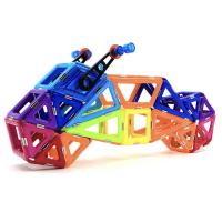 China Magnetic Building Blocks Set Children Harley Motorcycle Accessories 58 Pieces for sale