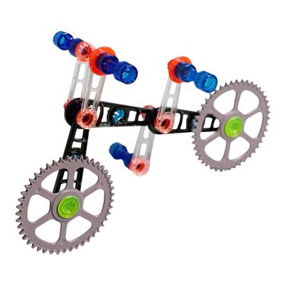 China Magnetic DIY Building Blocks Bicycle with Remote Control - Modular Construction Set for Educational STEM Learning for sale