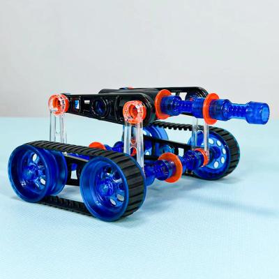 China Creative Magnetic Building Blocks with Wheel Remote Control Car Assembling Accessories for sale