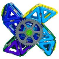 China STEM Educational Magnetic Tile Building Set with Boomerang Blocks - 3+ Years Age, Colorful Construction Toys for sale