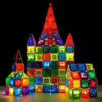 China Window Castle Magnetic Building Set for Kids Ages 3-8 with 100+ Pieces and Educational STEM Construction Toy for sale