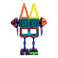 China Colorful Educational Magnetic Building Blocks 249Pcs Set for Kindergarten STEM Learning with Remote Control Motor for sale