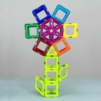 China Sunflower Shapes Magnetic Tiles Building Set for Kids 3+ Years - Colorful Educational STEM Toy for sale