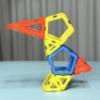 China Kid Friendly Magnetic Tiles Animals Woodpecker Block Toys 3D Building Set 36 Pieces Safety Guaranteed for sale