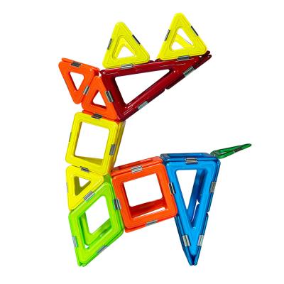 China Fawn 3D Magnetic Tile Blocks - 24-Piece Educational Building Set with Strong Magnets for Creative STEM Play for sale