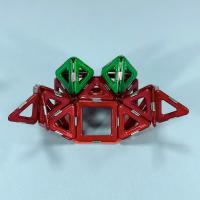 China Magnetic Tile Building Set 60pcs Animal Plant Shapes Little Crab STEM Toy for sale
