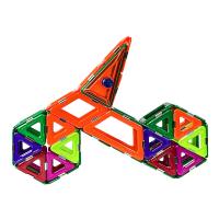 China Kindergarten Magnetic Teaching Tiles 198Pcs Educational Building Blocks STEM Learning Kit for sale