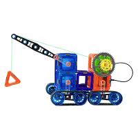 China Customized Magnetic Teaching Tiles Toys Block Assembly 314pcs STEM Educational Kit for Kindergarten for sale