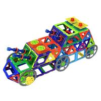 China Customized Magnetic Teaching Tiles Toys Block Assembly 314pcs STEM Educational Kit for Kindergarten for sale