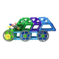 China Customized Magnetic Teaching Tiles Toys Block Assembly 314pcs STEM Educational Kit for Kindergarten for sale