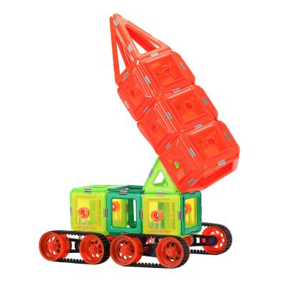 China 3D Magnetic Building Blocks Missile Armored Vehicle Toy for Kids Ages 3-8 | STEM Educational Construction Set for sale