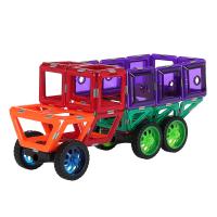 China MAGFX Magnetic Building Tiles for Heavy Truck Structures - Educational STEM Toy for Kids Ages 3+ for sale