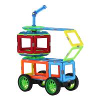 China CPC Certified Magnetic Tile Vehicle Construction Set - Transportation Toys for Children Ages 3+ for sale