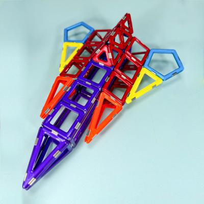 China Science Magnetic Educational Blocks Mecha Large Fighter Jets Building Set - STEM Construction Toy with 650+ Pieces for sale