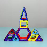 China Small Castle Magnetic Construction Toys Building Blocks Set STEM Educational Colorful 650px Images For Kids Creative Play for sale