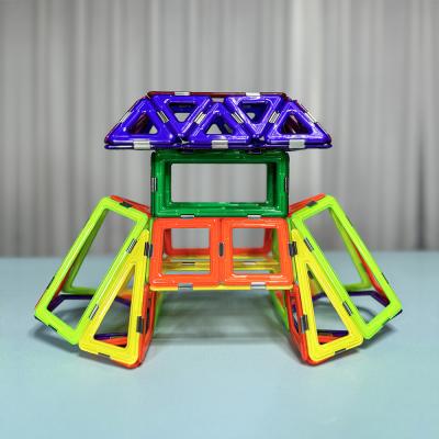 China STEM Magnetic Construction Toys City Gate Building Set with Geometric Shape Blocks for Educational Learning for sale
