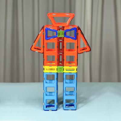 China Magnetic Clothing Block Toys Set with 24 Multi-Colored Shapes for Toddlers Age 2-6 Years Educational Building for sale