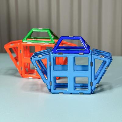 China Life Scene Theme Magnetic Building Sets - Children's Educational STEM Toys with 50+ Geometric Shapes for Creative Play for sale