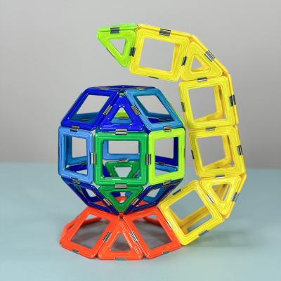China Globe Shapes 3D Magnetic Building Blocks STEM Educational Toys for Children Ages 3+ with Custom Shape Options for sale
