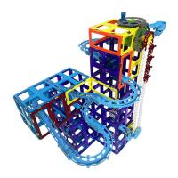 China Creative Magnetic Building Track Set with Toy Car Tracks - OEM ODM Educational STEM Toy for Children Ages 3+ for sale
