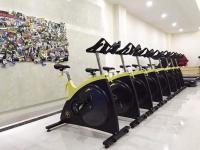 China Life Fitness Commercial Spin Bikes Gym Machine Transmitting Type Imported Belt for sale