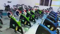 China Life Fitness Commercial Spin Bikes Gym Machine Transmitting Type Imported Belt for sale