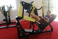 China 185kg Seated Plate Loaded Gym Machines Cybex Leg Press for sale